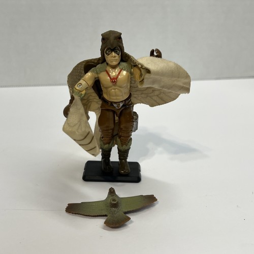 1987 GI Joe RAPTOR V1 COMPLETE Action Figure ARAH Cobra Falconer Hasbro ...