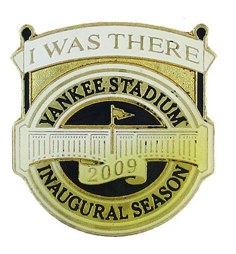 2009 Yankee Stadium Inaugural Season MLB Ticket Holder Lanyard & Pin ...