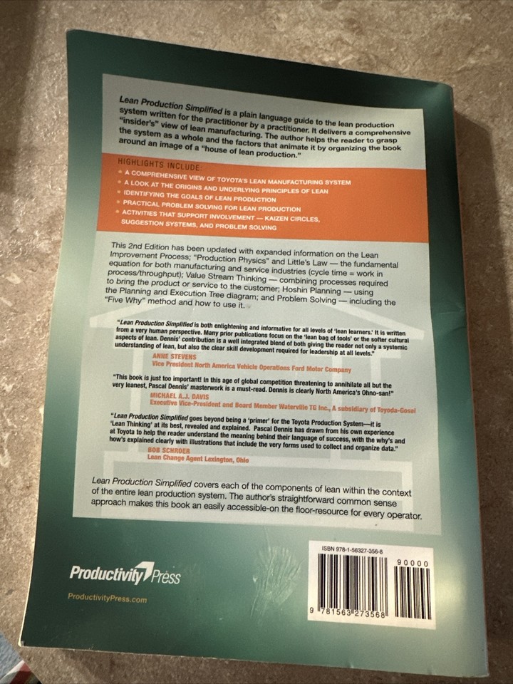 Lean Production Simplified A Plain-Language Guide to the World s ...