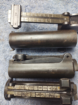 WW2 German K98 Mauser Complete Rear Sight Base, Sight, Ramp, Spring ...