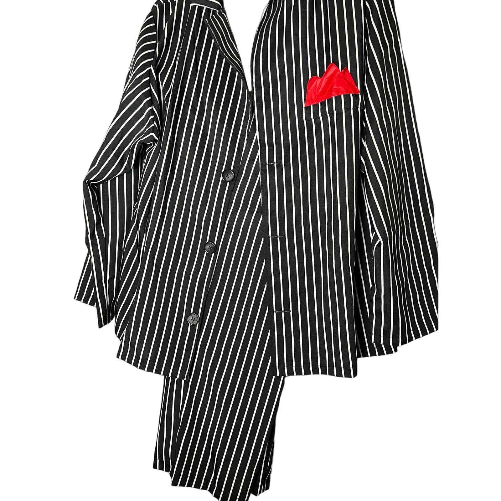 Pin stripped mob boss suit costume plus size - Gem