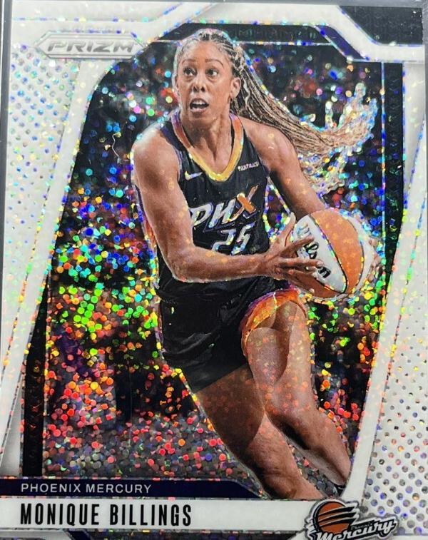 2024 Panini Prizm WNBA - Monique Billings #120 White Sparkle Prizm for ...