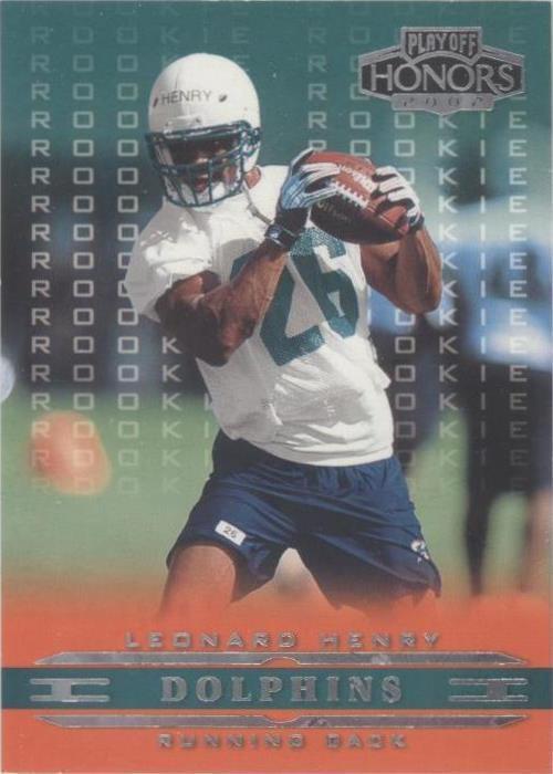 2002 Playoff Honors - Rookie Leonard Henry #126 /1000 (RC) for sale ...