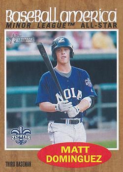 Matt Dominguez 2011 Topps Heritage Minor League 2011 #208 | eBay
