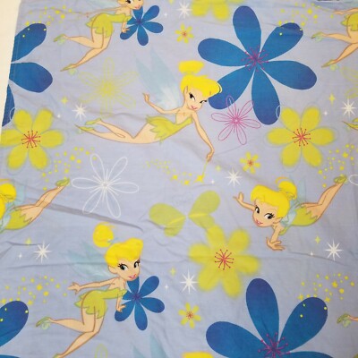 Disney Tinkerbell Twin Flat Sheet | eBay