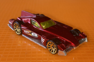 Vintage 2005 Hot Wheels Race Car Formul8r Rare Red Original Old Car ...