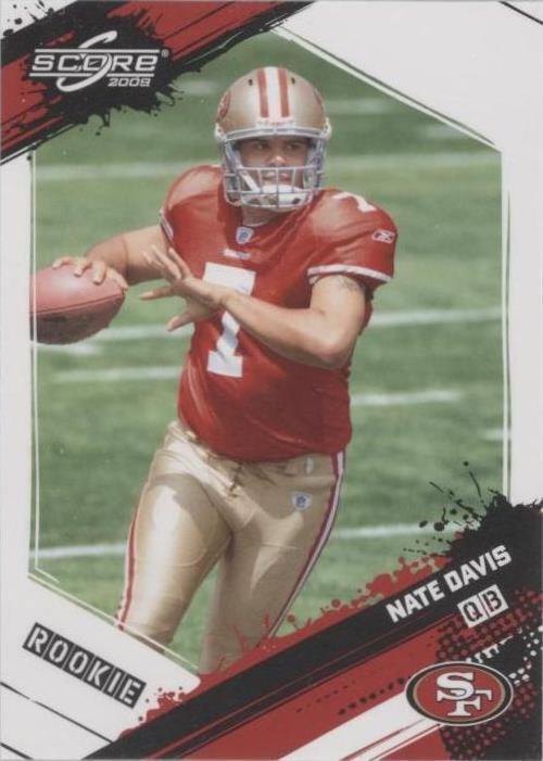 2009 Score - Rookie Nate Davis #377 (RC) for sale online | eBay
