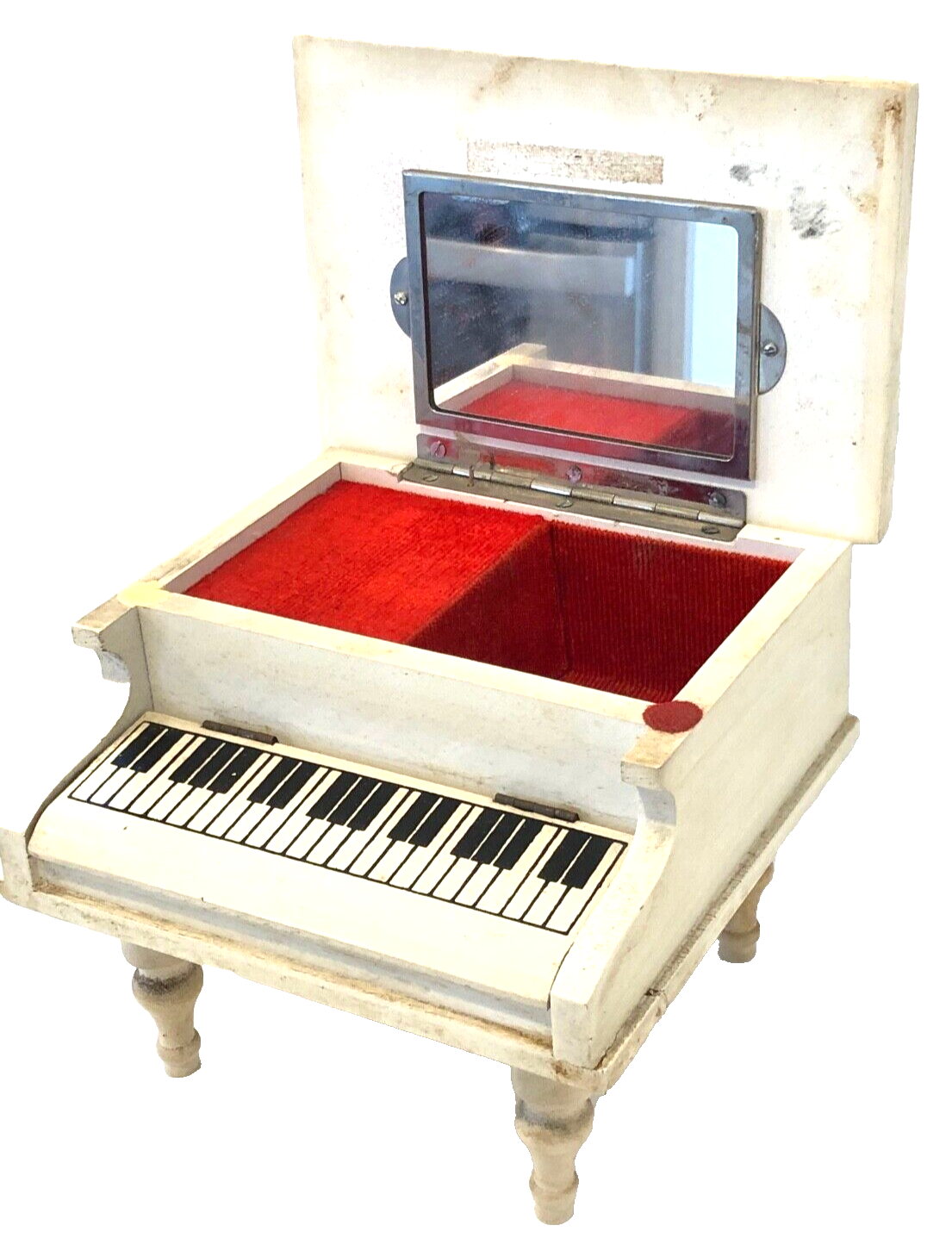 Vintage Oz Somewhere Over The Rainbow Piano Wind Up Music Box Styled By ...