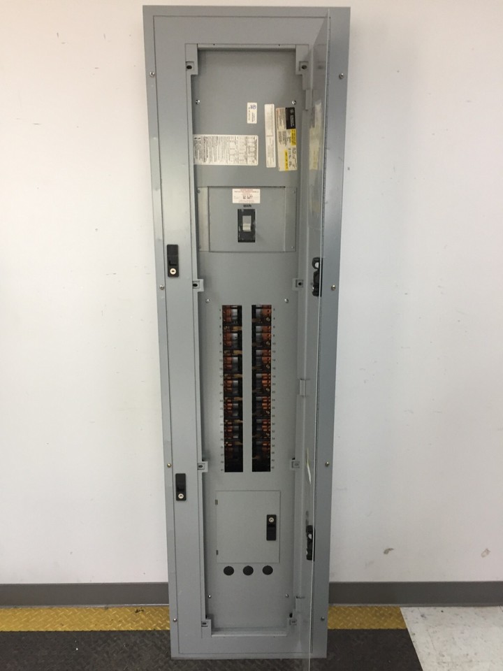 GE 400 AMP MAIN BREAKER 208Y/120 VOLT 3 PHASE 4 WIRE 42 CIRCUIT PANEL ...