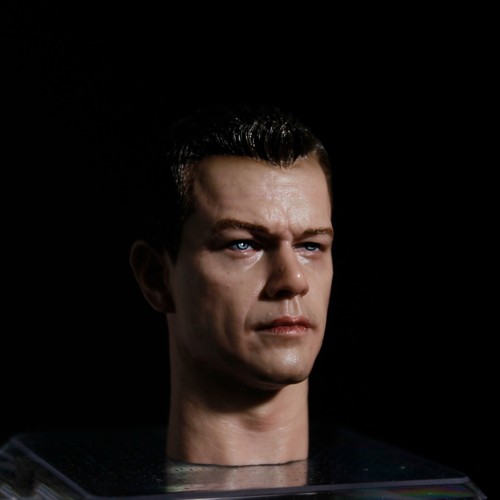 1:6 Head Sculpt Matt Damon Agent Carved Fit 12inch Male Action Figure ...