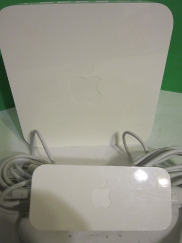 Apple AirPort Extreme Base Station Wireless Router Wi-Fi 802.11n A1301 ...