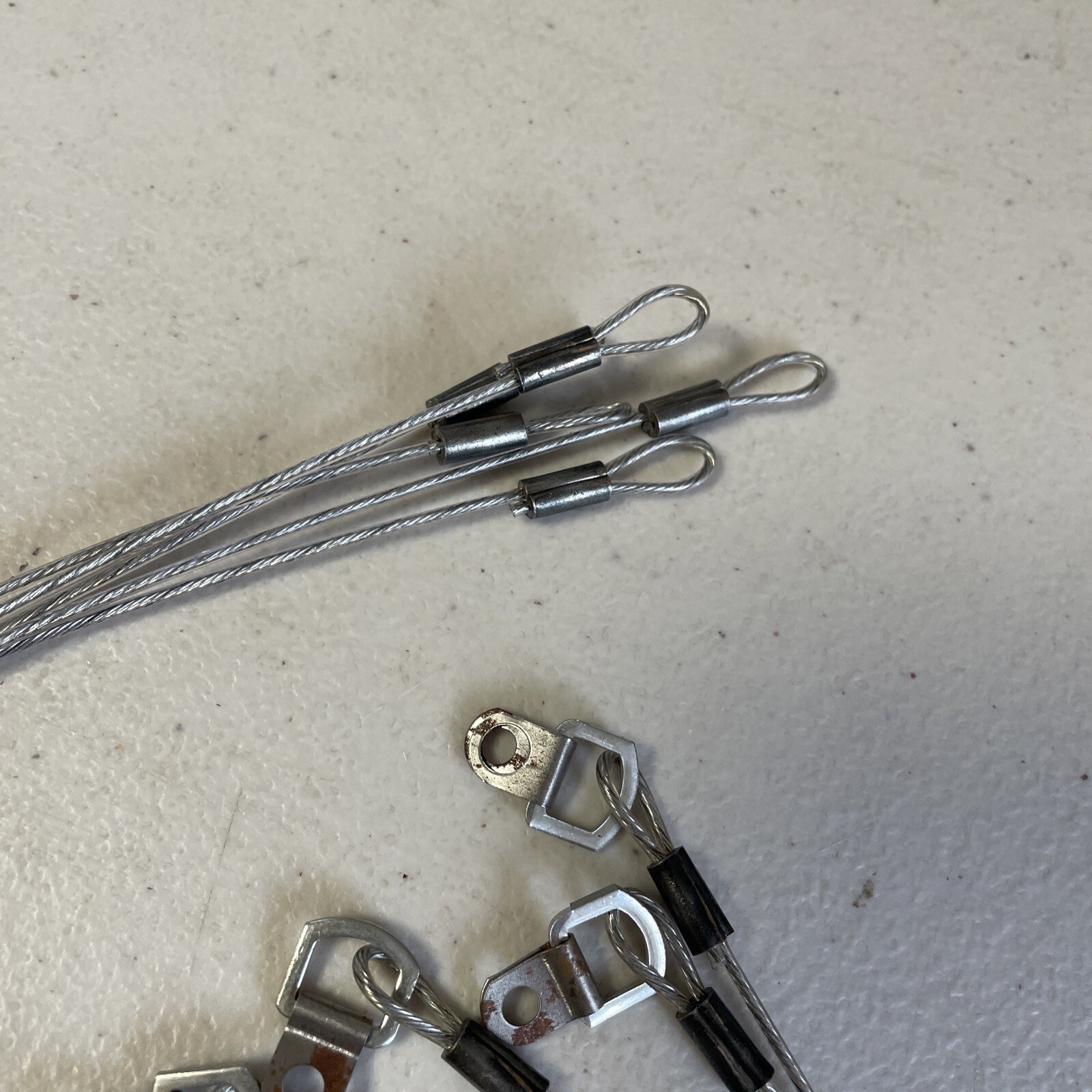 Stainless Steel Cable with Loops, Vinyl Coated Wire Rope Lanyard Lock ...