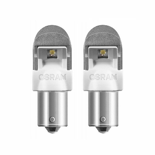 Blister 2 Osram Led 12V Ba15s Retrofit Premium Red Bulbs | eBay UK