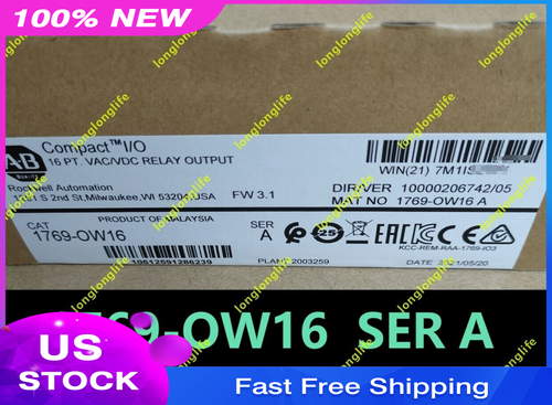 BRAND NEW ALLEN BRADLEY 1769-OW16 /A CompactLogix Relay Output Module ...