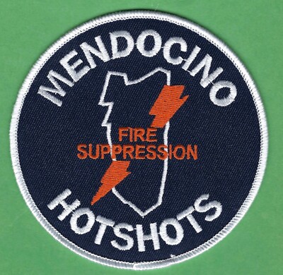 MENDOCINO NATIONAL FOREST CALIFORNIA USFS HOT SHOT CREW FIRE PATCH | eBay