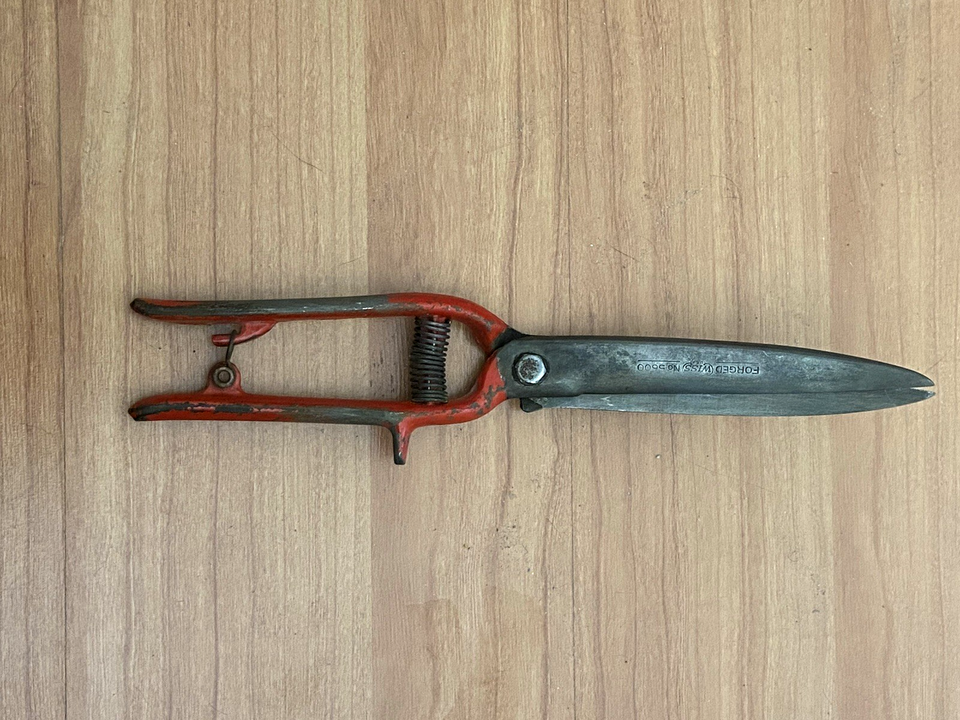 Vintage WISS Garden Shears No. 5600 Grass Shears Clippers Snips | eBay