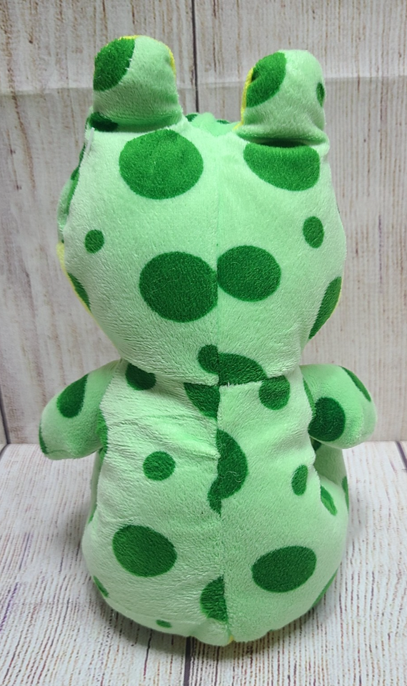 A&A Global Industries Plush Frog Stuffed Animal Toy Green Yellow Blue ...