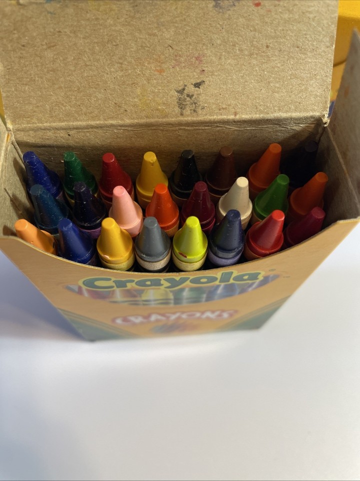 VTG 2003 Crayola Crayons 24 Pack Binney & Smith NOS With Dandelion Flip ...
