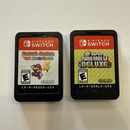 Paper Mario Origami King & New Super Mario U Deluxe Bundle Nintendo ...
