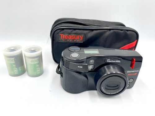 Olympus Infinity Super Zoom 3000 35mm Multi AF P&S Film Camera 38-110mm ...