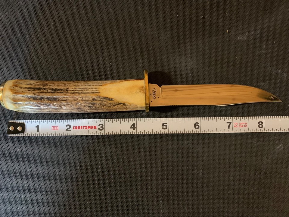 WR Case 2007 Nice Stag Fixed Blade Hunter w/ Sheath 5FINN SS | eBay