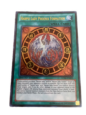 Yu-Gi-Oh! Harpie Lady Phoenix Formation Limited Ed LC04-EN002 Nice | eBay