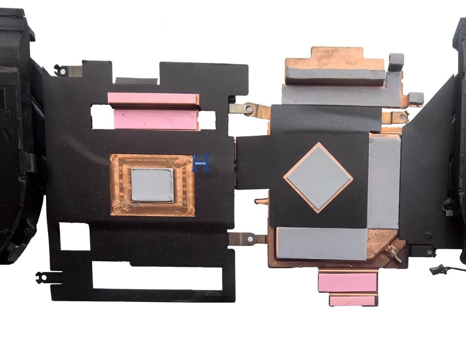 New MV8N3 CPU Graphics Cooling Heatsink Fan For Dell Alienware M17 R5 ...