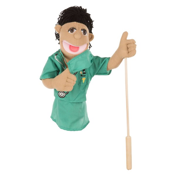 Melissa & Doug Surgeon Doctor Female Hand Puppet 2550 for sale online ...