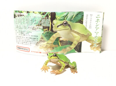 YUJIN Japan Exclusive Japanese Tree Frog Toad mini pvc Animal Figure W ...