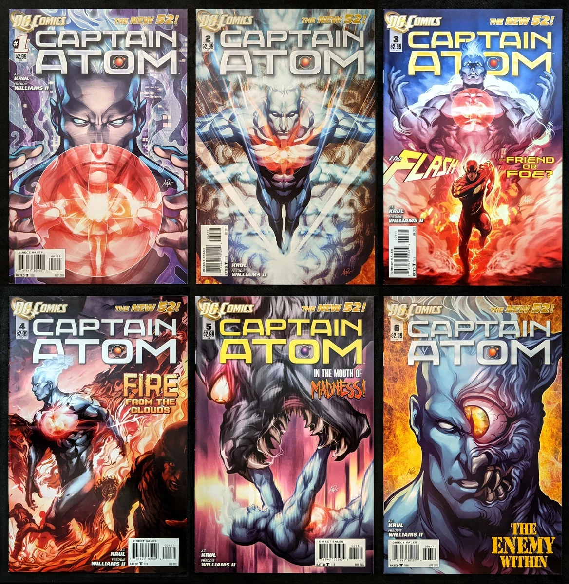 Captain Atom New 52 Cover