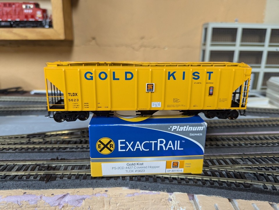 TF Exactrail PS 4427 Covered Hopper: TLDX #5623 GOLD KIST - Item #80193 ...