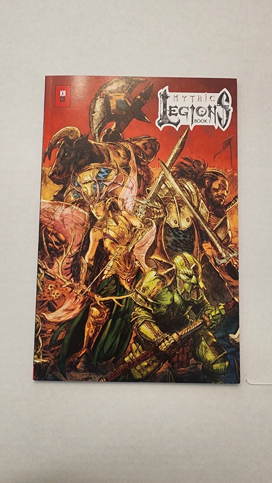 💎 Four Horsemen MYTHIC LEGIONS COMIC BOOK Graphic Novel Kickstarter 1.0 ...