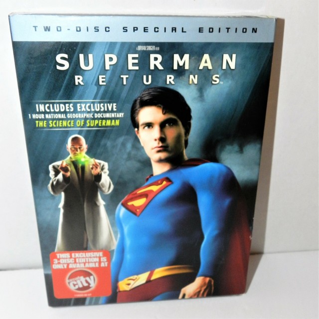 Superman Returns DVD 3 Disc Special Edition Circuit City Widescrn for ...