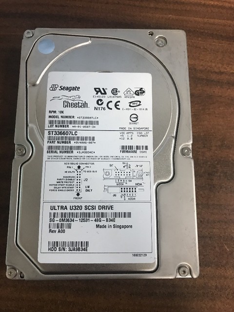 Seagate St336607lc 9v4006-087 10k Ultra U320 SCSI Drive for sale online ...