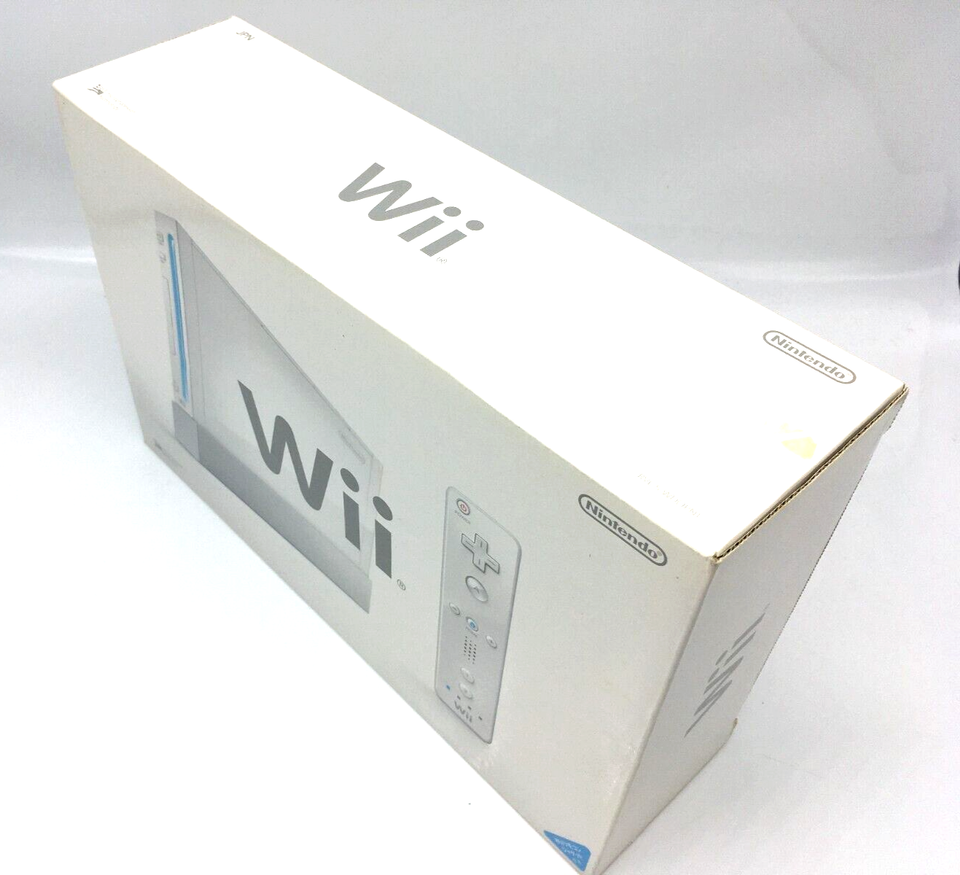 Old Stock New Nintendo wii Home console white color RVL-00 made in ...