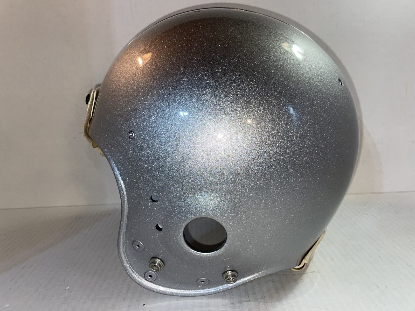 Vintage Riddell VSR-1 sz Large Silver Football Helmet. | eBay