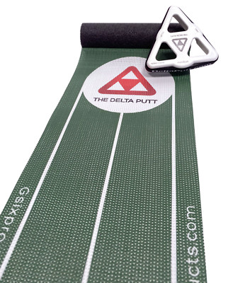 The Delta Putt Putting Mat Golf Practice Training Aid Puck Game | eBay