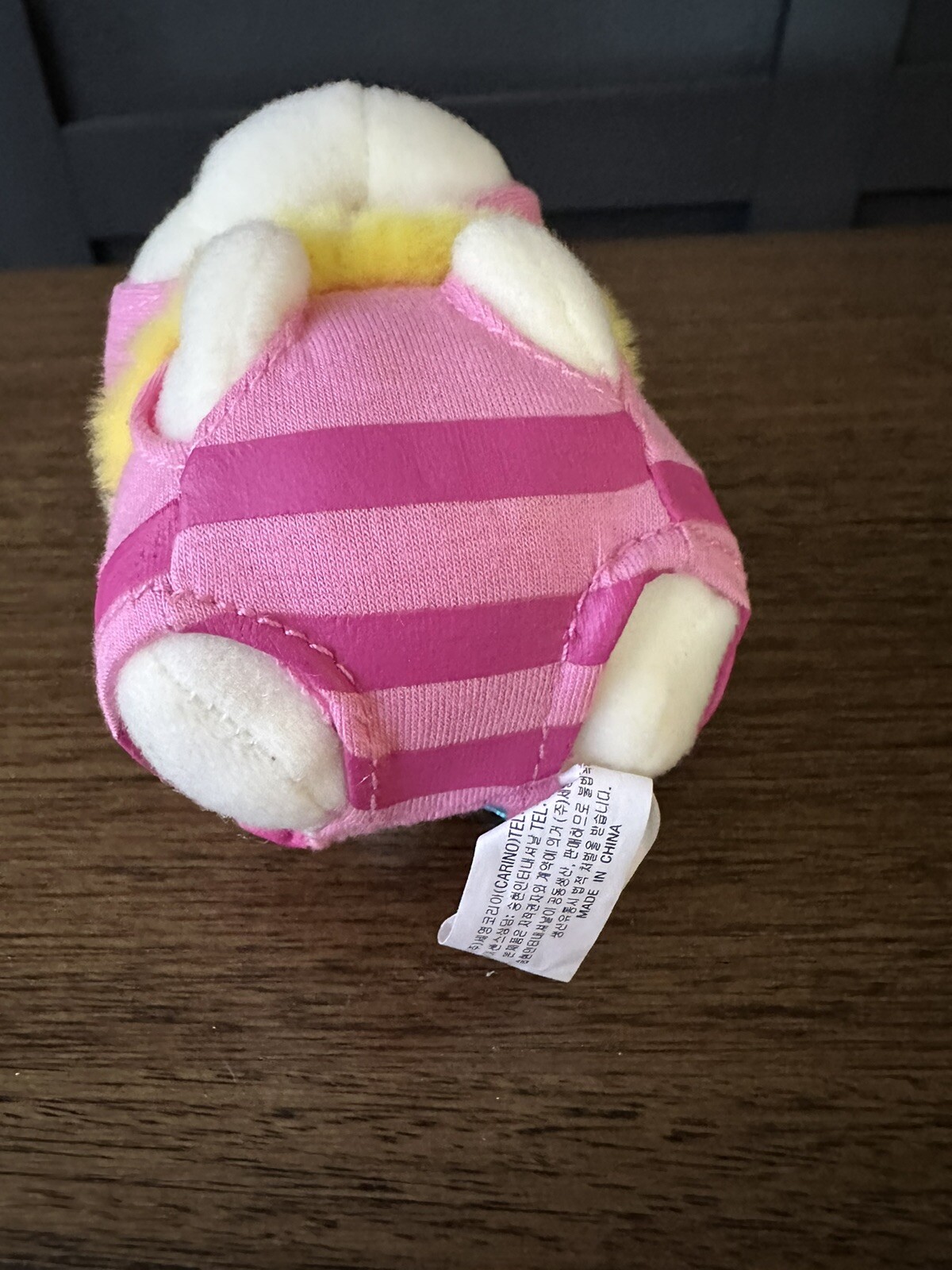 NWT Mashimaro Pink Bee Suction Cup Mini Plush | eBay