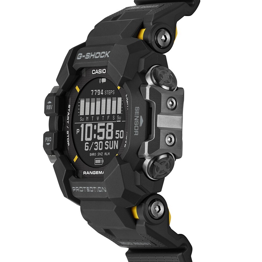 CASIO G-SHOCK RANGEMAN GPR-H1000-1JR Master of G Bluetooth GPS Men ...
