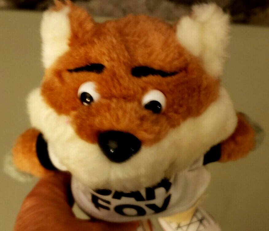Car Fox Plush Stuffed Animal "Show Me the Car Fax" | eBay