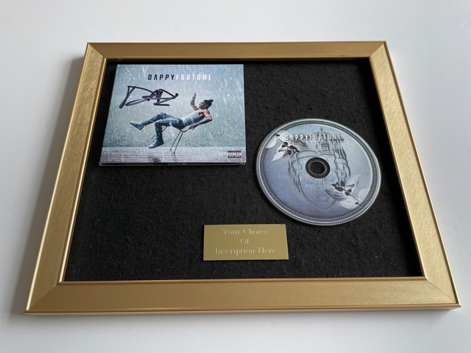 🎶💿⭐️SIGNED/AUTOGRAPHED DAPPY - FORTUNE FRAMED CD PRESENTATION 🎶💿⭐ | eBay UK