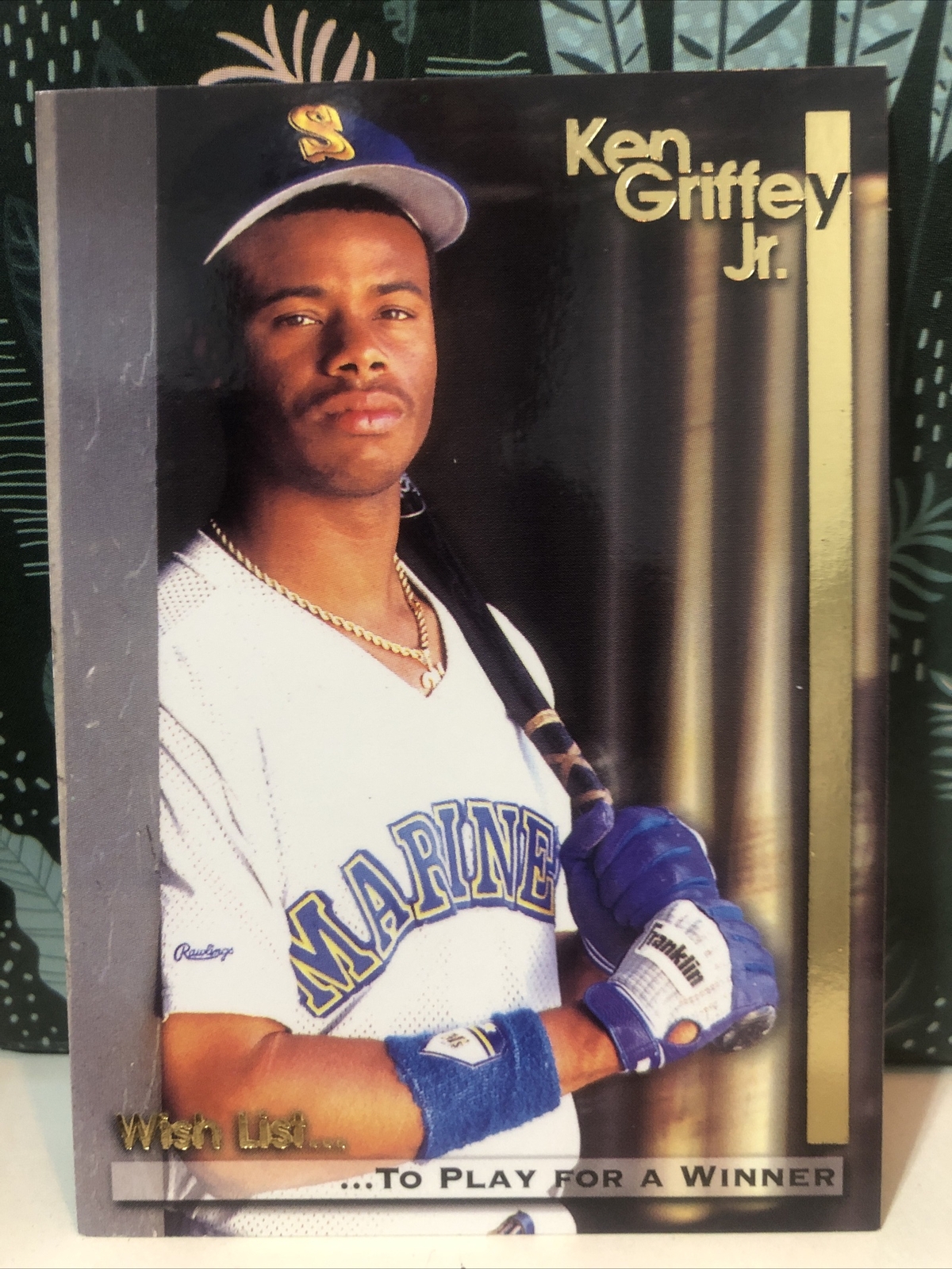 1995 Megacards Ken Griffey Jr. Wish List #7 Ken Griffey Jr. Seattle ...