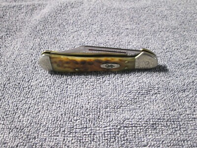 CASE XX 61749L SS Amber Bone Peach Seed Mini CopperLock (Damaged) | eBay