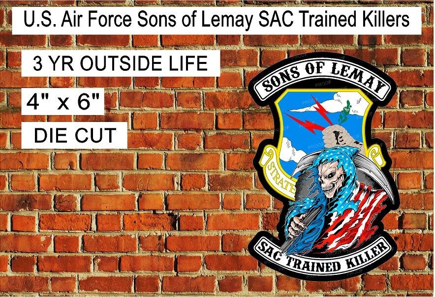 USAF "SAC" STRATEGIC AIR COMMAND SONS OF LEMAY SAC TRAINED KILLERS ...