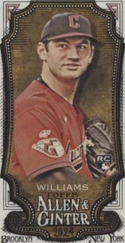 2024 Topps Allen & Ginter - Gavin Williams #23 Mini A&G Back (RC) for ...