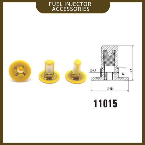 50 Set Fuel Injector Micro Basket Filter Size 12.5*4.2*11.5mm | eBay