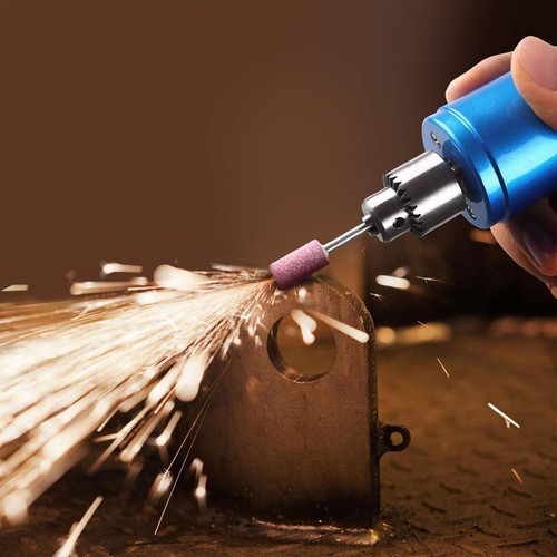 100 x Rotary Abrasive Mounted Stone Grinding Wheel Bit 4-10MM Shank For ...