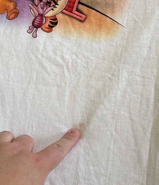 Vintage 2001 Disney World T-shirt Size Medium White Pooh Tigger Eeyore ...