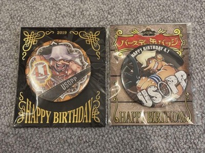 One Piece Usopp Birthday Badge 20182019, Rare Collectible, Mint | eBay