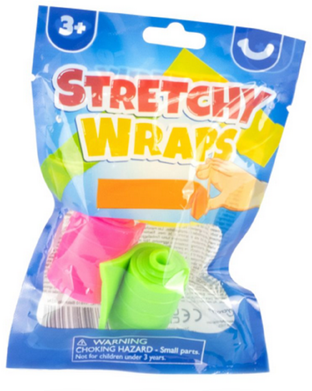 KEYCRAFT STRETCHY WRAPS - NV610 RUBBER TOY FUN STRETCH SQUISH PULL ...